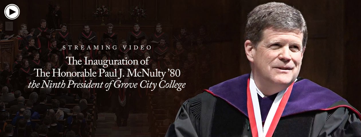 The Inauguration of The Honorable Paul J. McNulty ’80 the Ninth ...