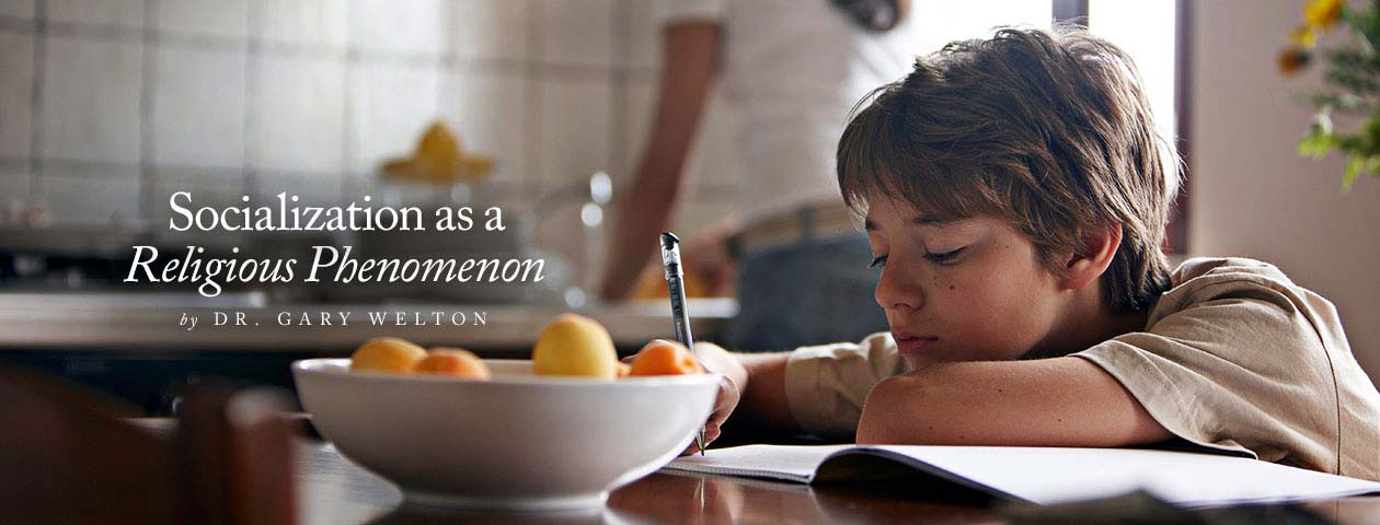Socialization as a Religious Phenomenon