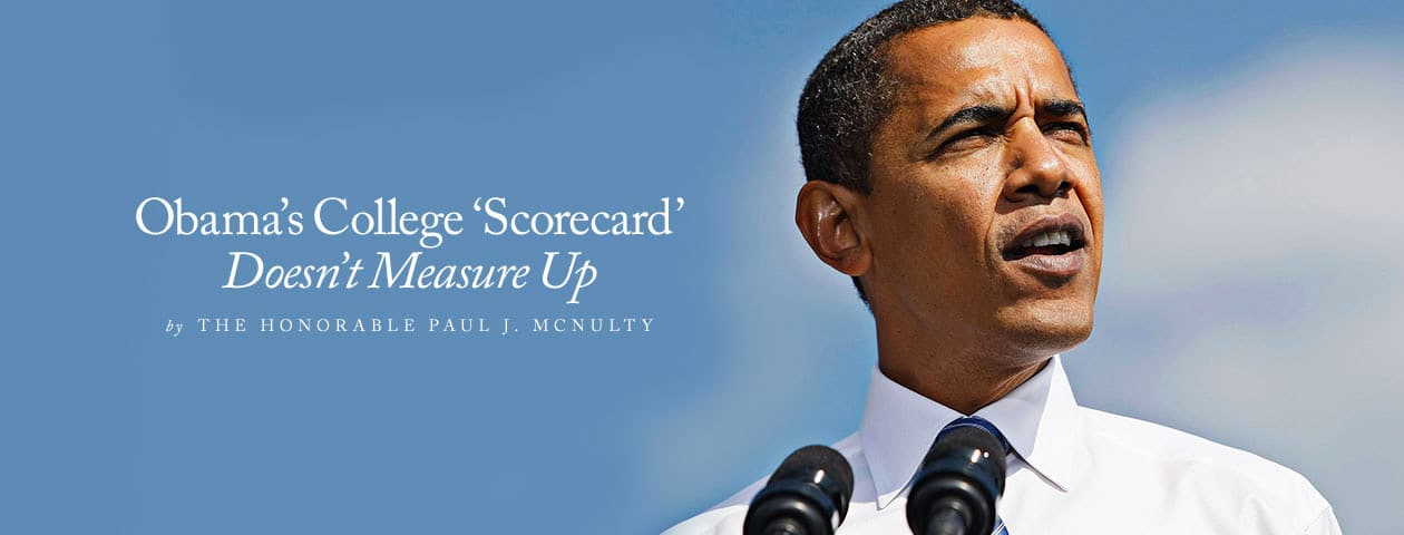 Obama's College 'Scorecard' Doesn't Measure Up